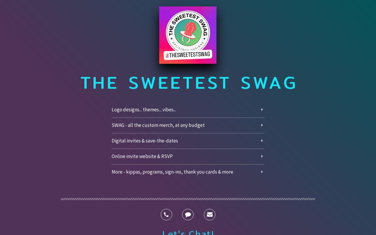 The Sweetest Swag